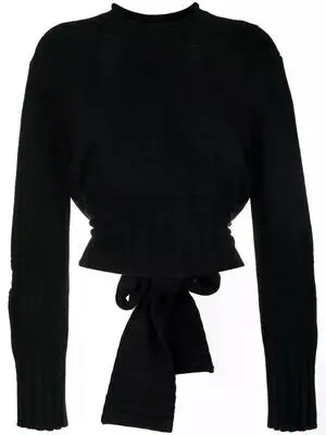 DION LEE Distressed Finish Knitted Jumper