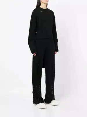 DION LEE Distressed Finish Knitted Jumper