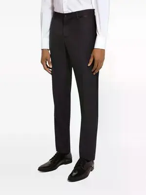 Dolce & Gabbana Contrasting Lapels Two-piece Suit