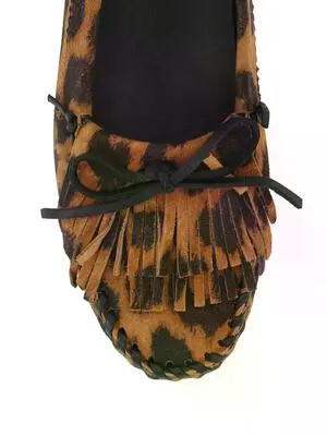 Paris Texas Indiana Suede Loafers - Brown