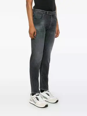 Incotex Medium Wash Jeans For Men