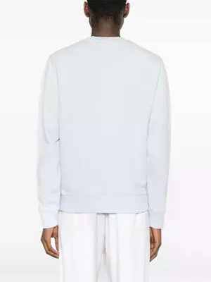 Maison Kitsuné Fox Head Patch Sweatshirt - Blue
