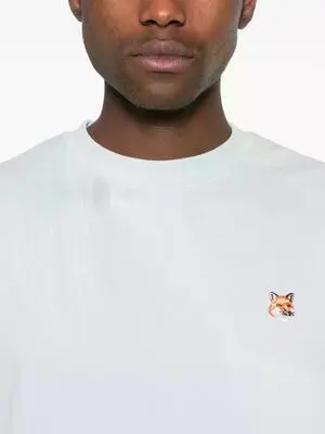 Maison Kitsuné Fox Head Patch Sweatshirt - Blue