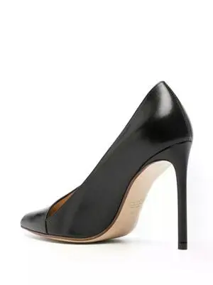 FRANCESCO RUSSO 105mm Asymmetric Leather Pumps