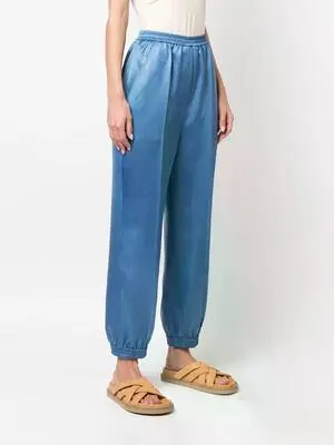 Nanushka Tapered Satin Trousers