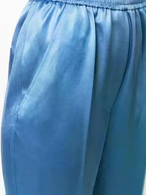 Nanushka Tapered Satin Trousers