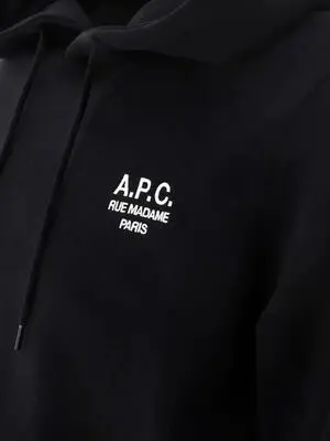 A.p.c. Logo Print Drawstring Hoodie