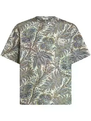 Etro Paisley-print Cotton T-shirt