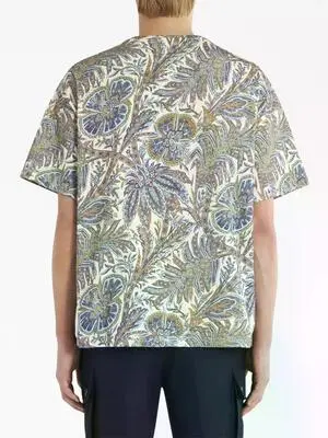 Etro Paisley-print Cotton T-shirt