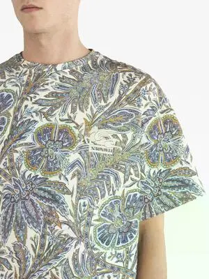 Etro Paisley-print Cotton T-shirt