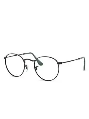 Ray-ban Round Frame Eyeglasses - Black