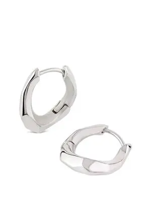 DINNY HALL Thalassa Sterling Hoop Earrings