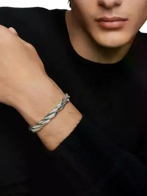 David Yurman Sterling Dy Helios Cuff Bracelet - Silver