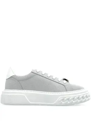 Casadei Off-road Sneakers With Embellished Logo Plaque
