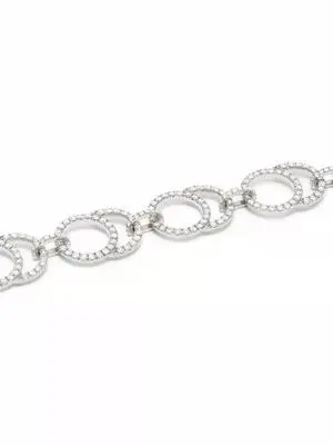 COURBET 18kt Recycled White Gold Celeste Pavé Laboratory-grown Diamond Necklace