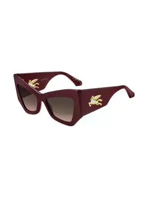 Etro Pegaso-motif Sunglasses - Red