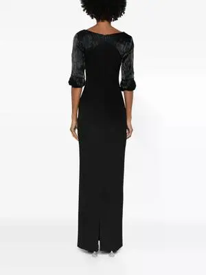 V:PM ATELIER Flora Scoop-neck Gown