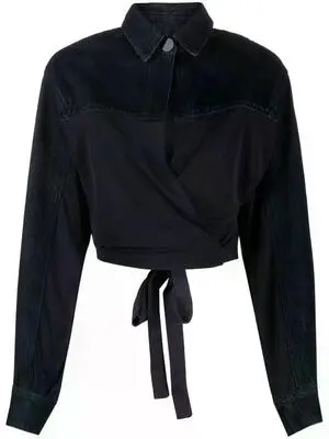 Christopher Esber Tie Detailed Blouses