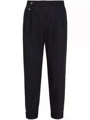 Brunello Cucinelli Pleated Trousers - Blue