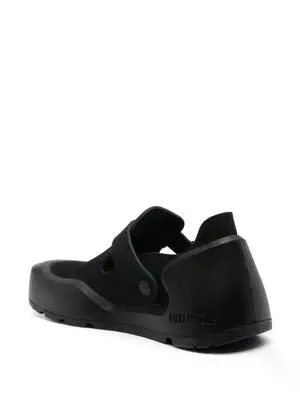 BIRKENSTOCK Logo Debossed Calf Nubuck Trainers