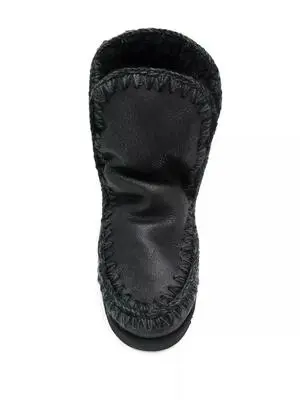 Mou Stitch Detail Snow Boots
