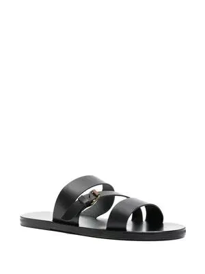 ANCIENT GREEK SANDALS Ifiklis Flat Leather Sandals