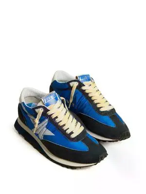 GOLDEN GOOSE Marathon Star-print Sneakers - Blue