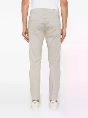 DONDUP Straight Leg Trousers - Grey
