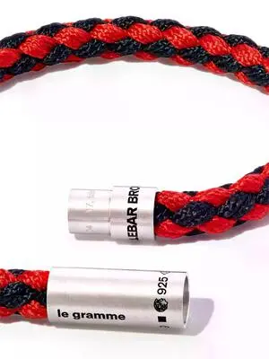 Le Gramme X Orlebar Brown Braided Bracelet