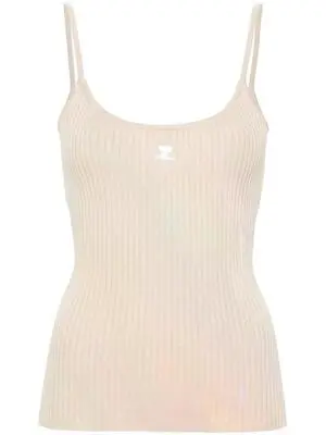 Courreges Spaghetti Strap Camis Tanks For Women