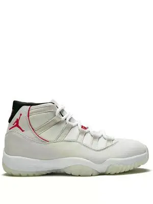 JORDAN Retro Platinum Tint High Top Sneakers - White