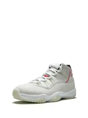 JORDAN Retro Platinum Tint High Top Sneakers - White