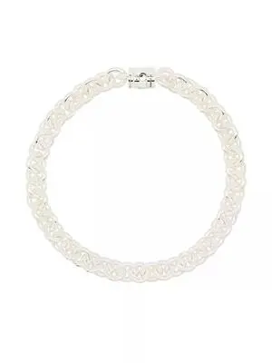 Le Gramme Sterling Entrelacs Chain Bracelet - Silver