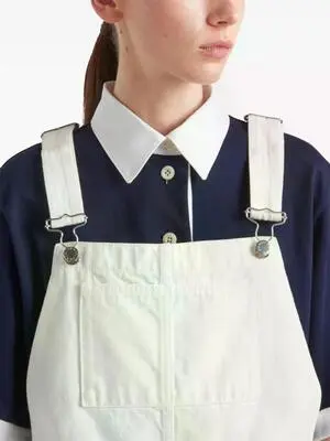 Prada Denim Overall Mini-dress