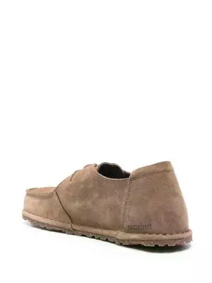 BIRKENSTOCK Suede Derby Shoes - Brown