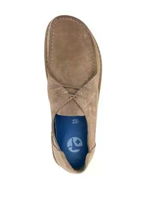 BIRKENSTOCK Suede Derby Shoes - Brown