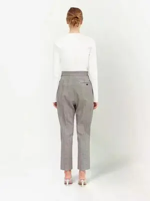 MAISON MARGIELA Pleated Cropped Trousers