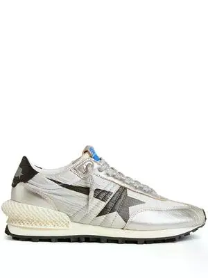 GOLDEN GOOSE Marathon Ripstop Nylon Sneakers - Silver