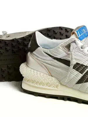 GOLDEN GOOSE Marathon Ripstop Nylon Sneakers - Silver