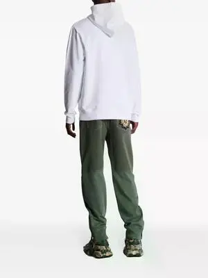 Balmain Embroidered Logo Hoodie - White