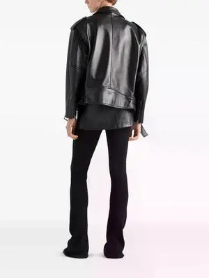 Prada Leather Mini Skirt