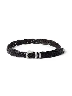 Brunello Cucinelli Braided Leather Belt