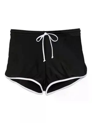 DUSKII High-waist Surf Shorts - Black