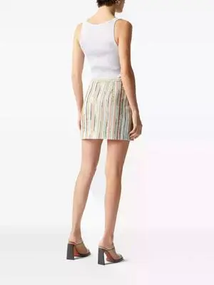 Missoni Striped Knit Mini Skirt