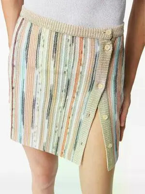 Missoni Striped Knit Mini Skirt
