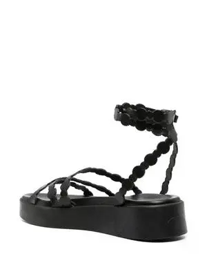 ANCIENT GREEK SANDALS Aspis Flatform Leather Sandals