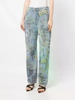 Stella McCartney Rewild Flora Denim Trousers