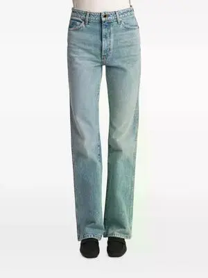 Khaite Danielle Straight-leg Jeans