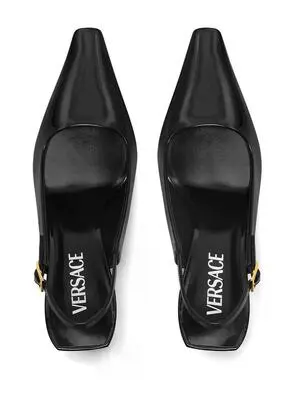 Versace 85mm V2025 Slingback Pumps