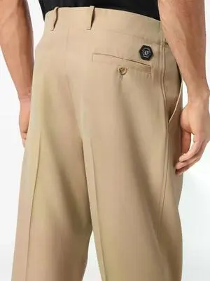Philipp Plein Classic Fit Tapered Trousers